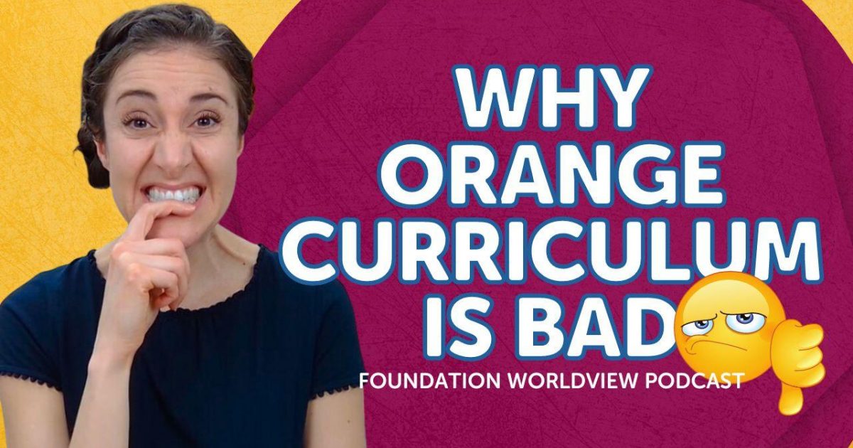 Why Orange Curriculum is Bad