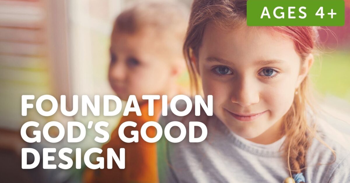 God's Good Design Curriculum Family Pricing | Foundation Worldview