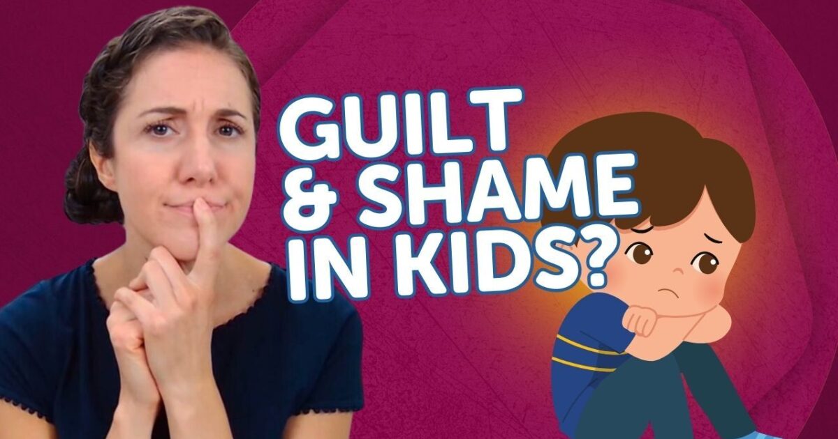 Addressing Guilt and Shame in Young Children